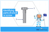 Identifying Parts of a Screw or Bolt | CBL Fastenings