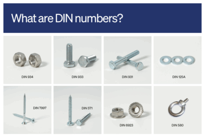 What are DIN numbers and why are they helpful? | CBL Fastenings