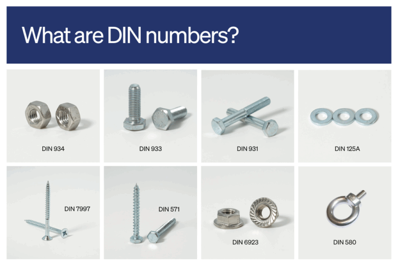 What are DIN numbers and why are they helpful? | CBL Fastenings